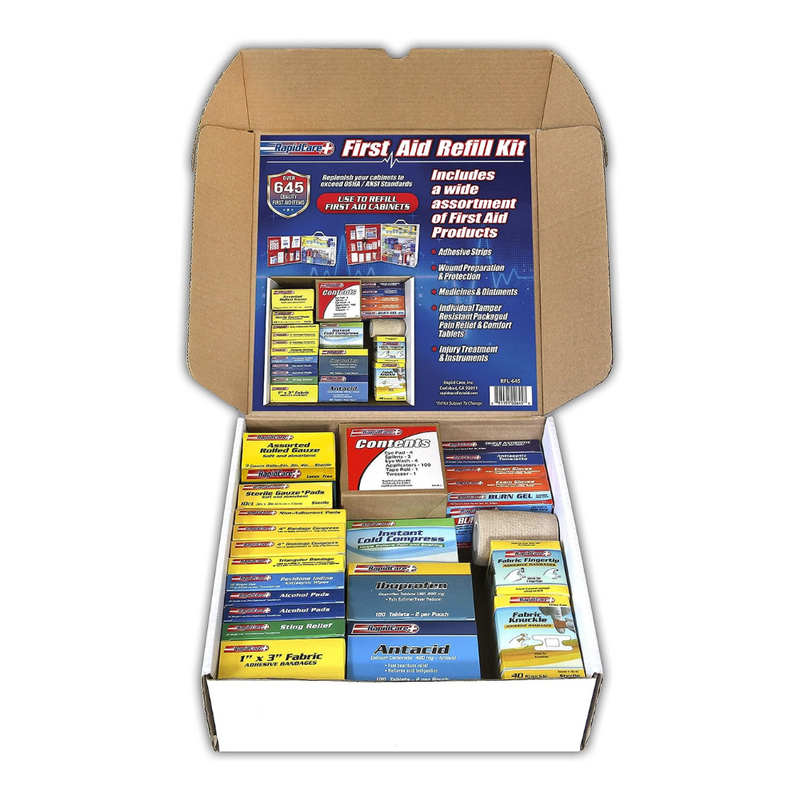 1033pc First Aid Refill Kit | Rapid Care First Aid