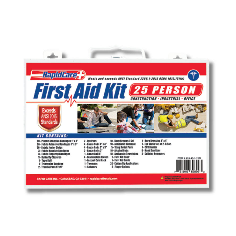 Rapid Care First Aid | 25 Person First Aid Kit - 2015