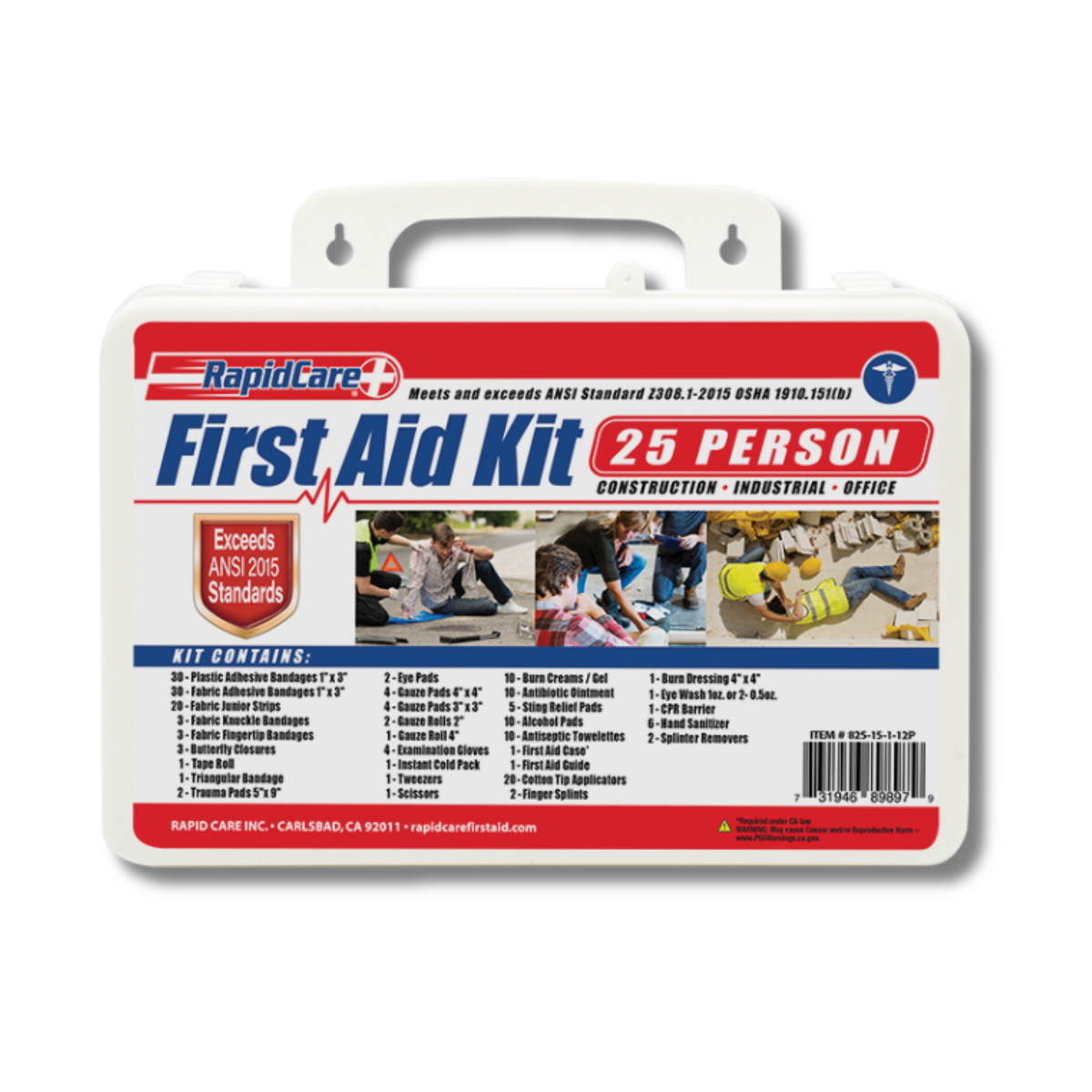 Rapid Care First Aid | 25 Person First Aid Kit - 2015